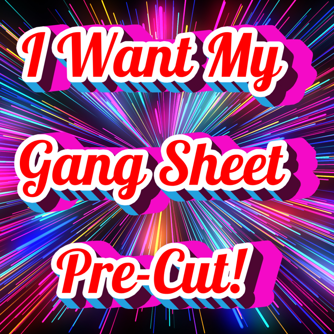 Custom DTF Gang Sheets